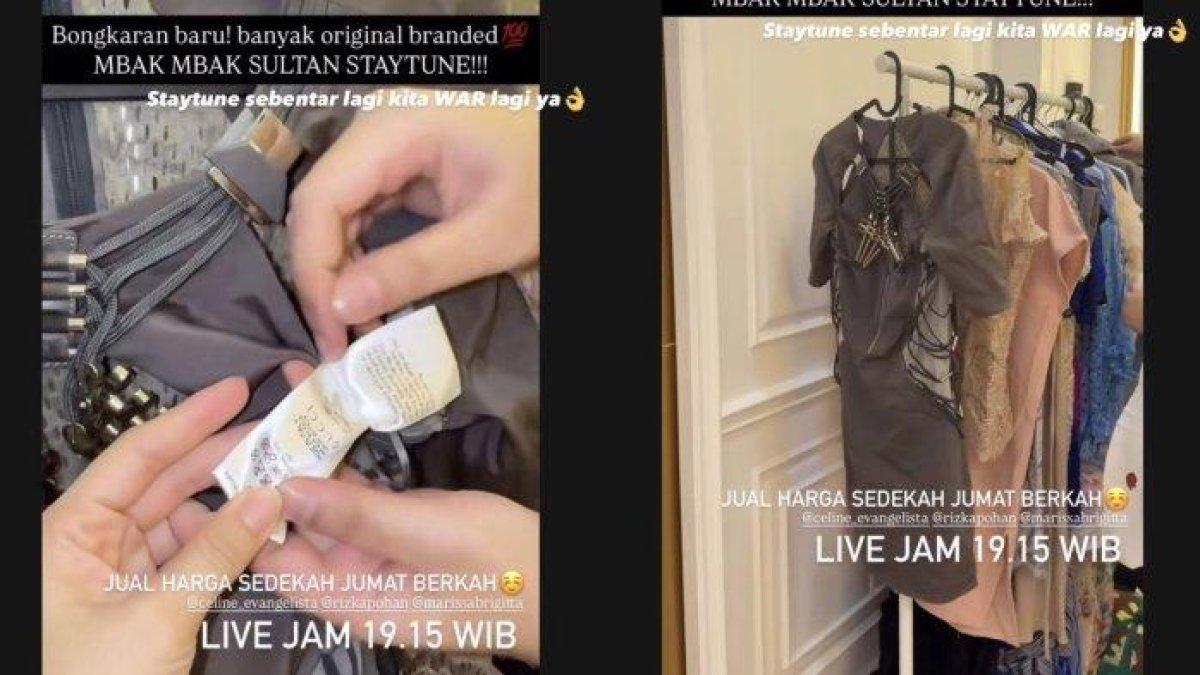 Celine Evangelista Obral Murah Pakaian Seksi, Harga Sedekah Jumat Berkah, Bulu Mata Rp 5 Ribu ...