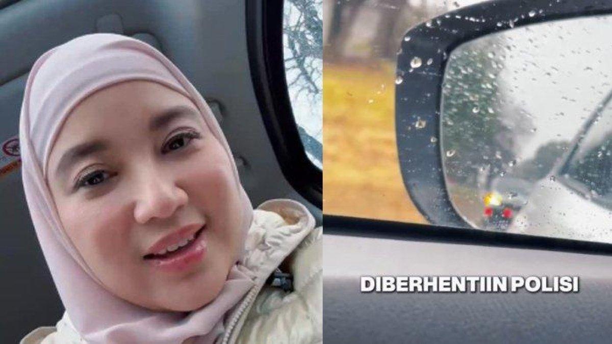 Detik-detik Menegangkan Mobil Chacha Frederica Dihentikan Polisi Australia, Kendaraannya Curian ...