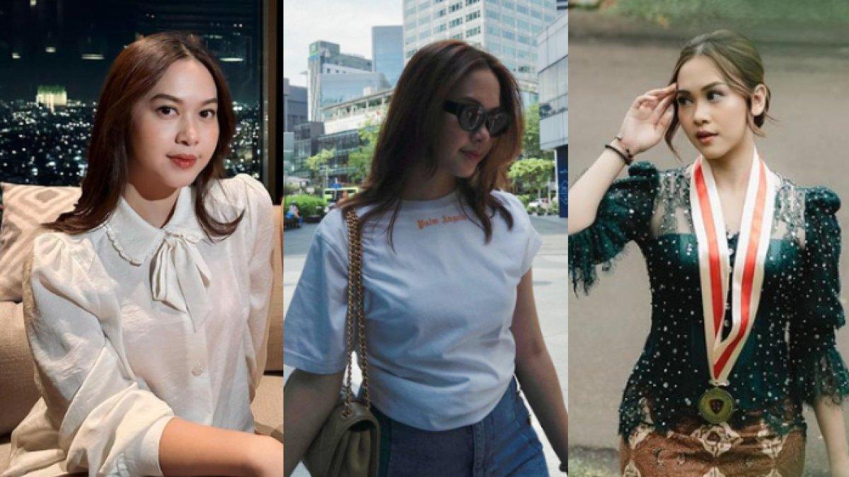 5 Pesona Dinar Salsa, Calon Ipar Ayu Ting Ting, Akrab dengan Abdul Rozak & Umi Kalsum, Umroh ...