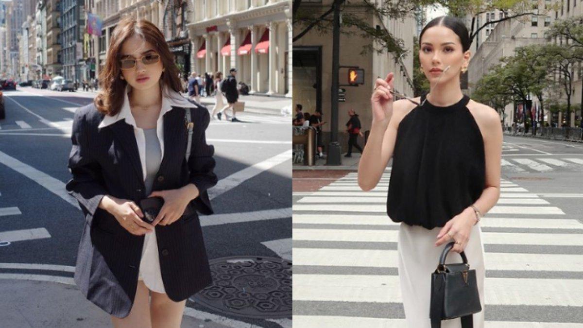 5 Potret Adu Gaya Syifa Hadju dan Alyssa Daguise di New York, Pesona Dua Calon Menantu Maia ...