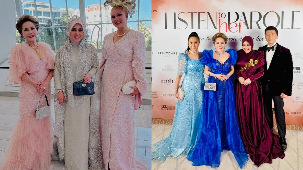 Potret Syahrini Bersama Dewi Soekarno di Festival Film Cannes 2025 ...