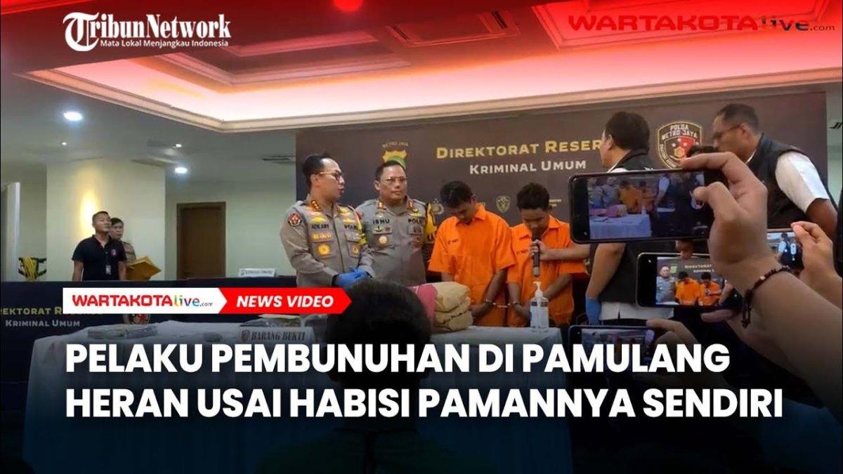 Ujung-ujungnya Nyesel! Ponakan Bunuh Bos Toko Kelontong di Pamulang Tangsel: Kok Saya Bisa ...