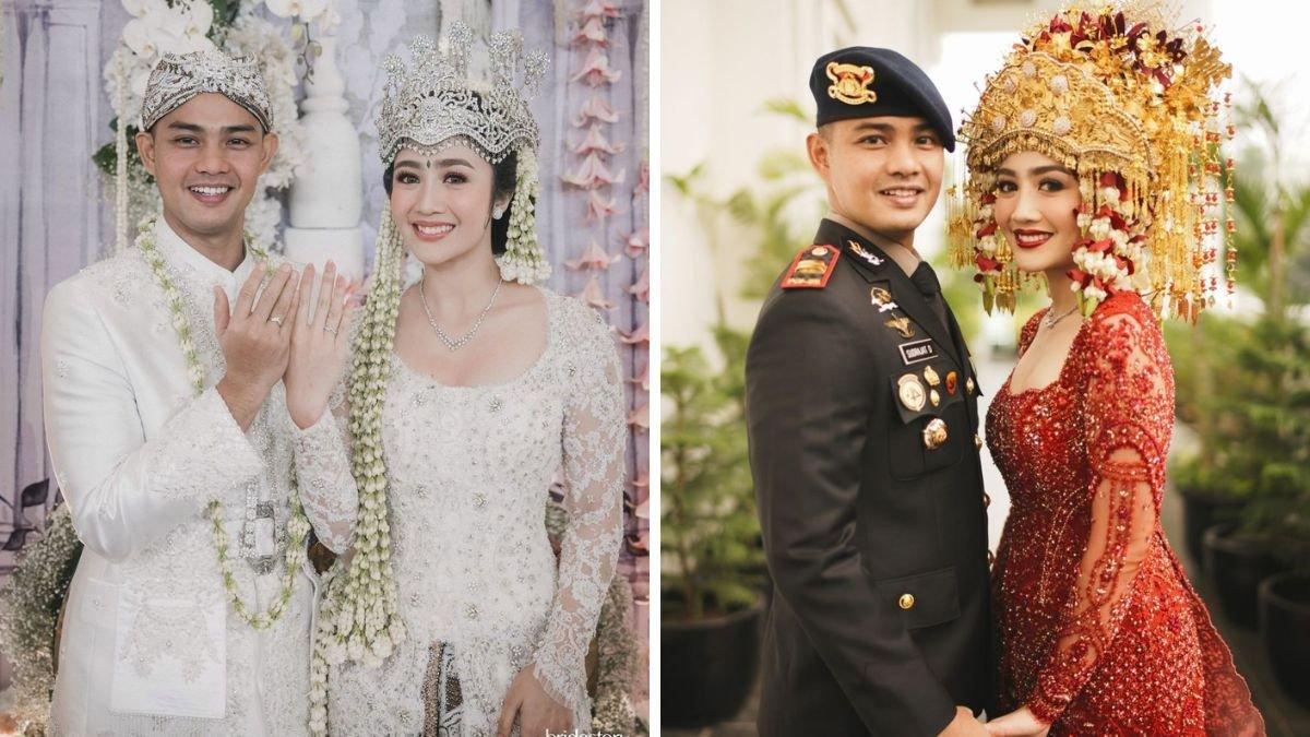 17 Potret Resepsi Febby Rastanty dan Drajad Djumantara, Ada Upacara ...