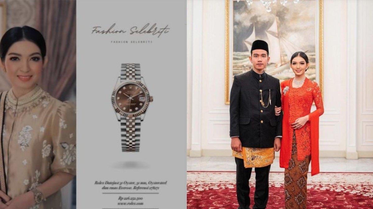 Gaya Mewah Selvi Ananda Kenakan Jam Tangan Seharga Mobil, Aura Istri Gibran Dipuji Bak Putri ...