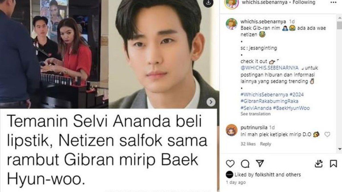 Temani Selvi Ananda Beli Lipstik, Model Rambut Gibran Rakabuming ... Temani Selvi Ananda Beli Lipstik, Model Rambut Gibran Rakabuming ...