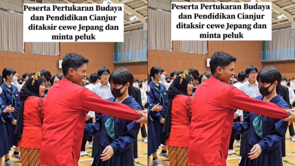 Siswa Pertukaran Pelajar Indonesia Ini Jadi Idola Siswi di Jepang, Dimintai Foto hingga Peluk ...