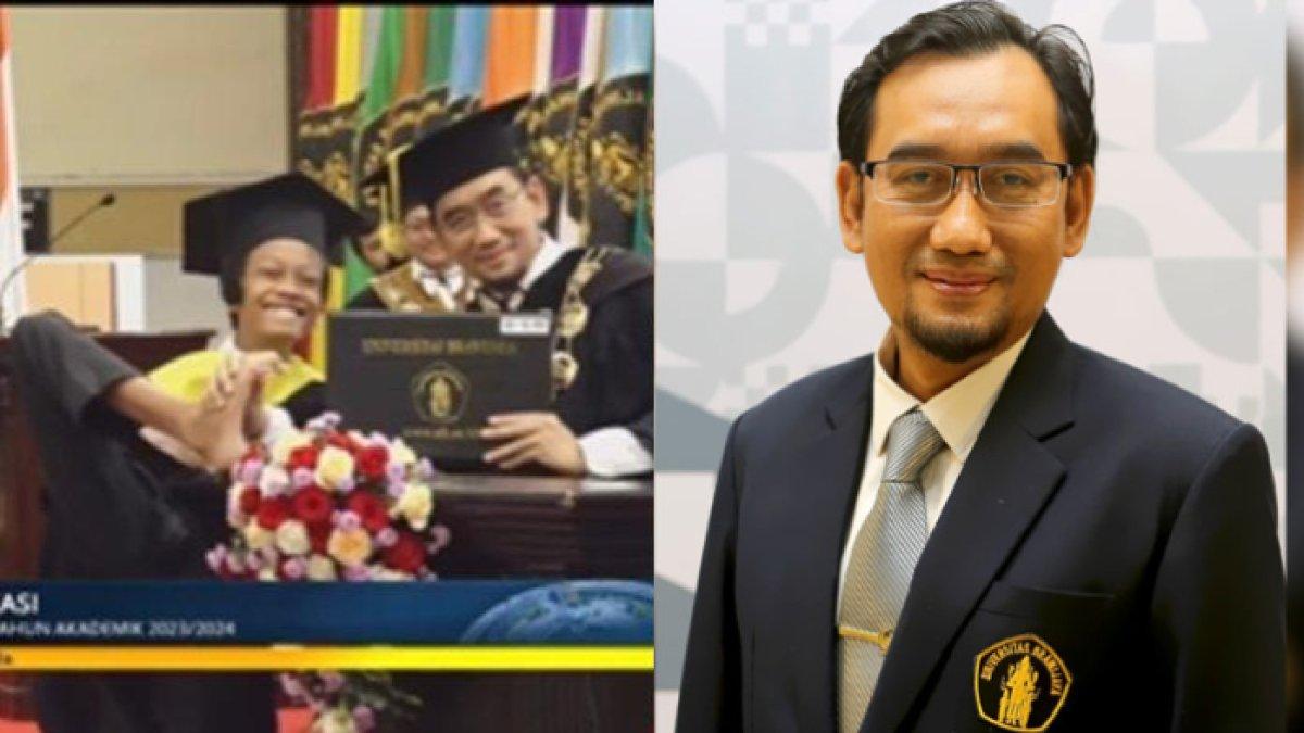 SOSOK Prof Widodo, Rektor Universitas Brawijaya yang Salaman dengan ...