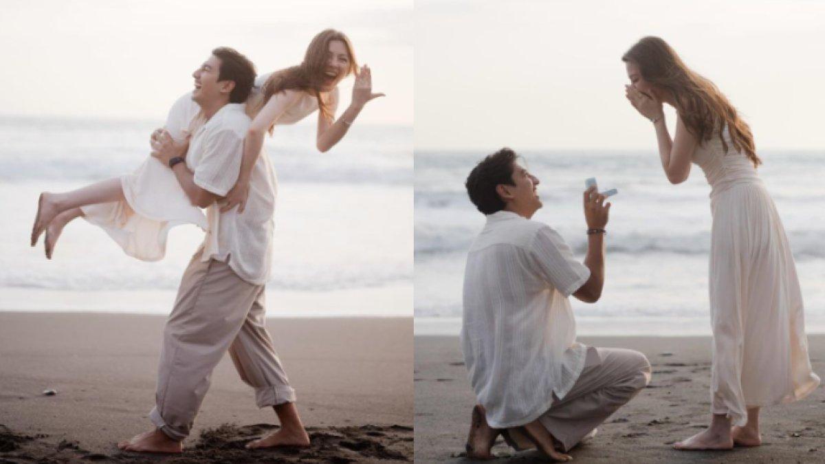 5 Momen Haviza Devi Anjani Dilamar Harris Vriza, Pamer Cincin di Jari ...