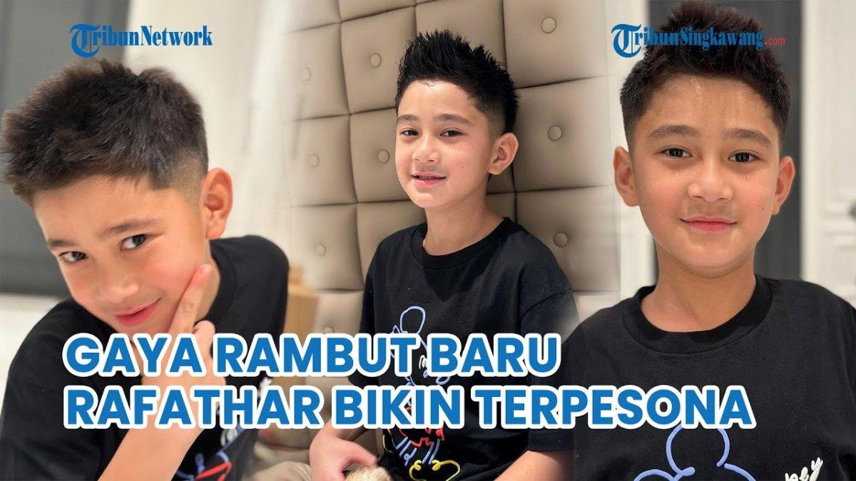 5 Potret Rafathar dengan Gaya Rambut Baru Jelang Lebaran, Anak Raffi ...