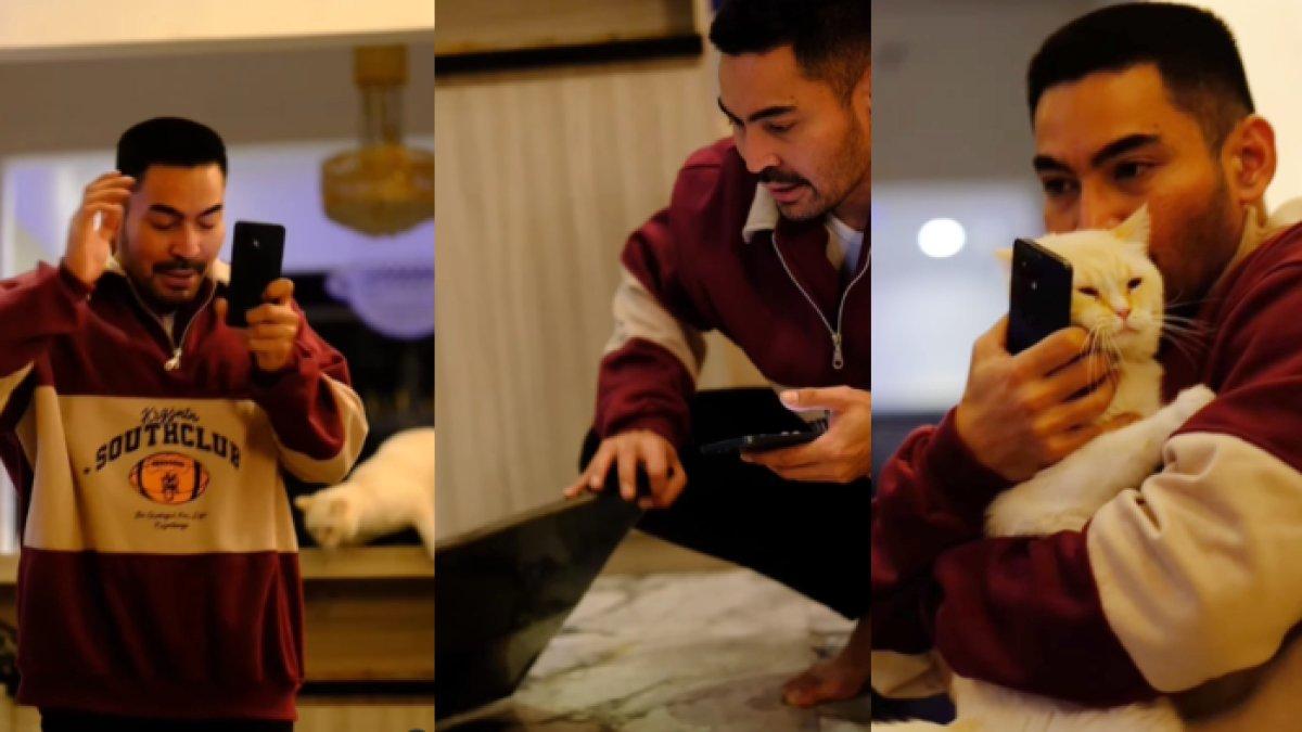 5 Momen Kucing Robby Purba Jatuhkan Televisi, Sang Presenter Malah ...