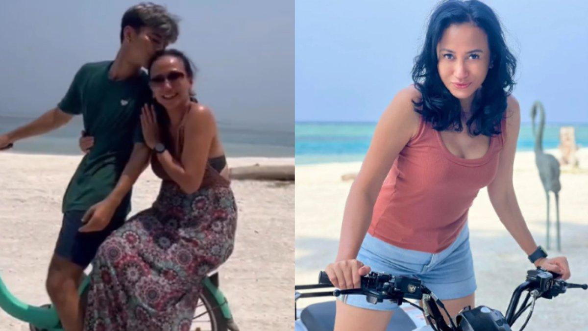 5 Potret Ria Probo, Artis Diisukan Pacari Dimas Ahmad Meski Lebih Tua ...