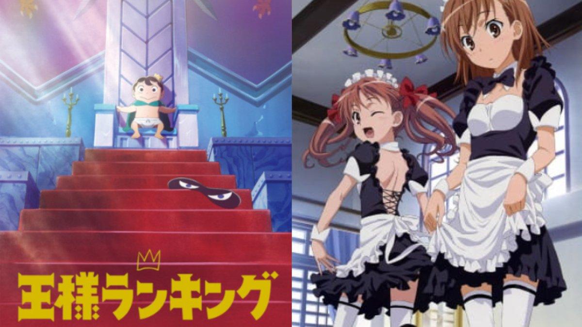 5 Anime 17+ Bertema Fantasi, Ousama Ranking, Toaru Kagaku no Railgun ...