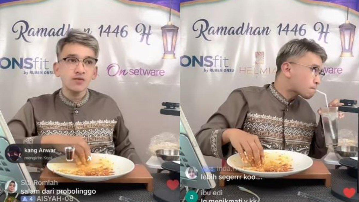 Isu Mualaf Kembali Mencuat, Ruben Onsu Kepergok Makan Sahur, Mantan Sarwendah Disebut Belajar ...