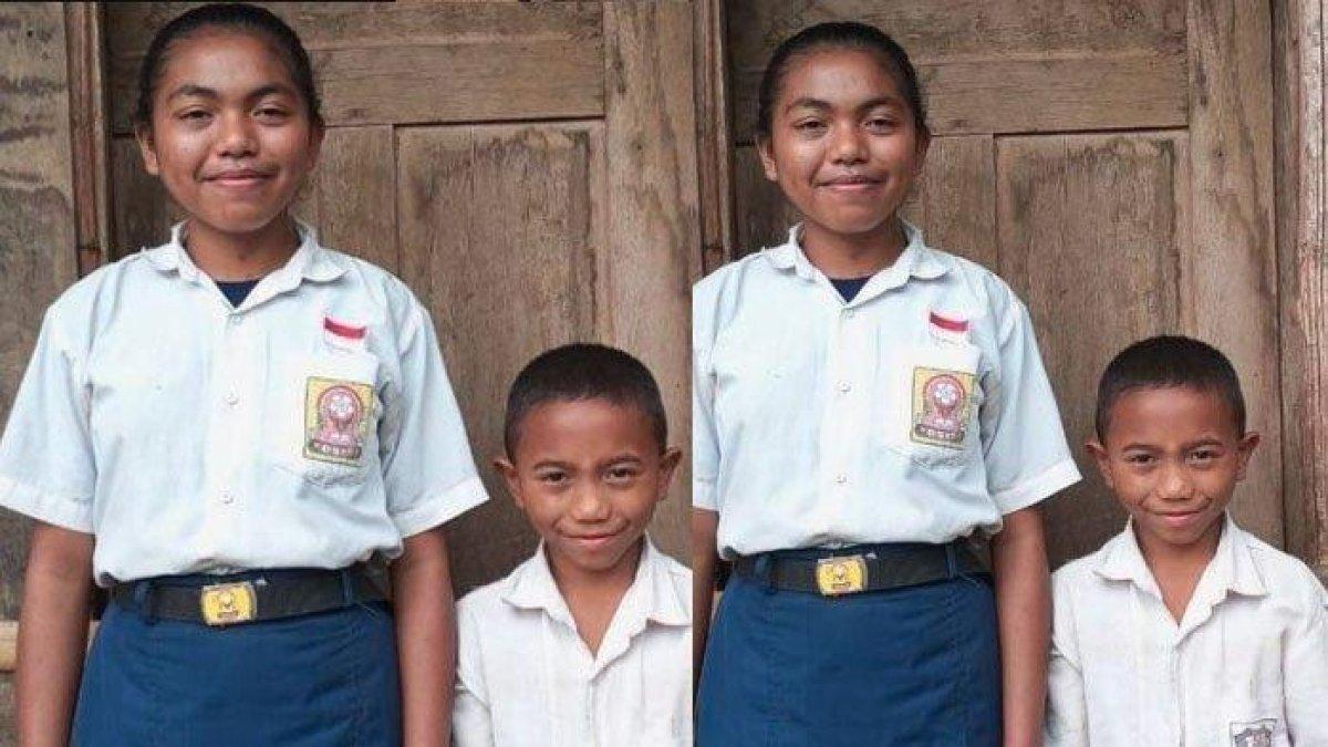 Pilunya Kakak Beradik di Manggarai Timur NTT, Terlantar setelah Ayah ... Pilunya Kakak Beradik di Manggarai Timur NTT, Terlantar setelah Ayah ...