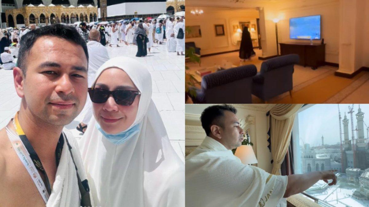5 Potret Hotel Raffi Ahmad-Nagita Selama Haji Furoda di Mekkah, dari Kamar Bisa Lihat Masjidil ...