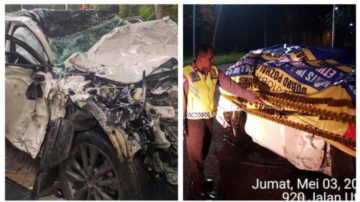 Sosok Pengemudi HRV yang Tabrak Bus hingga Ringsek di Depok Jabar, Mahasiswa UI, Kecepatan 100 ...