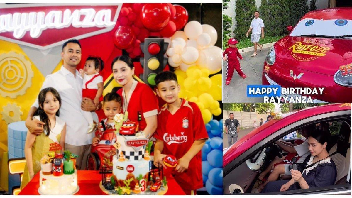 5 Kejutan Ultah untuk Rayyanza Anak Raffi Ahmad, Usia 3 Tahun Langsung ...