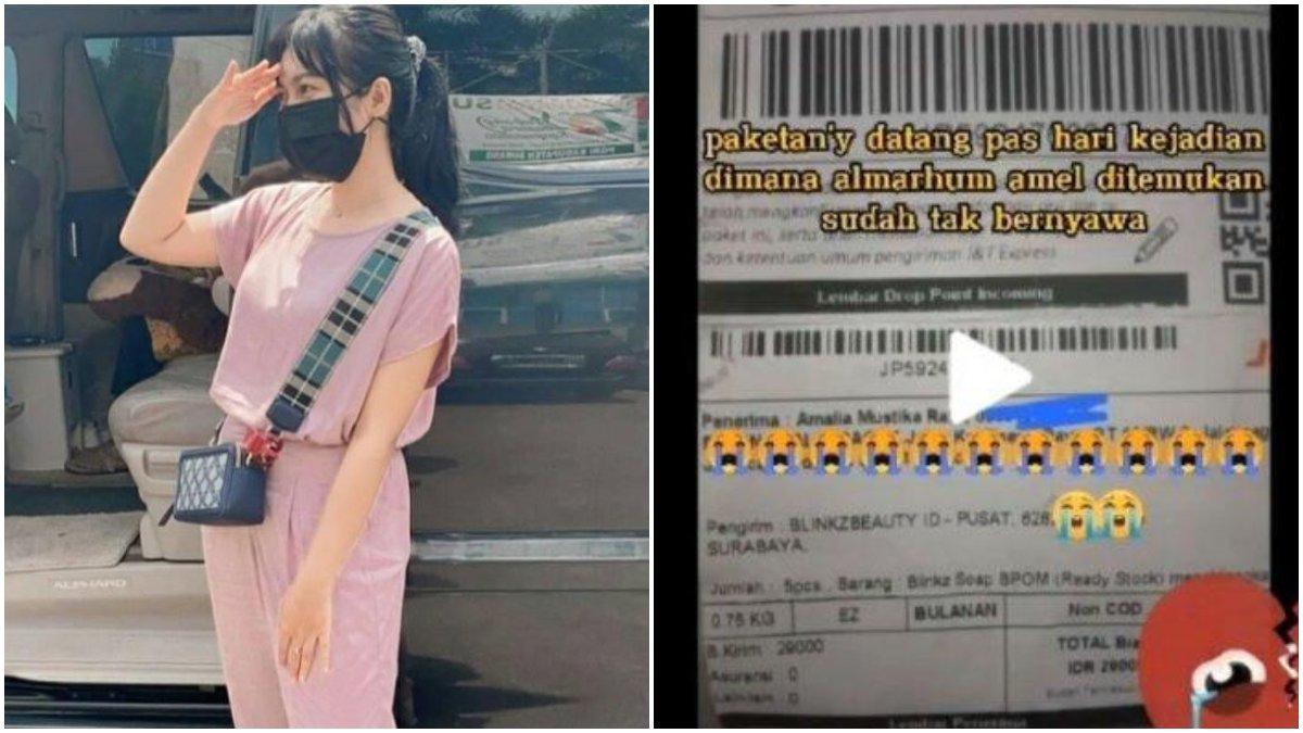 TERUNGKAP Foto Terakhir & Detik-detik Kematian Amel, Ada Paket Datang ...