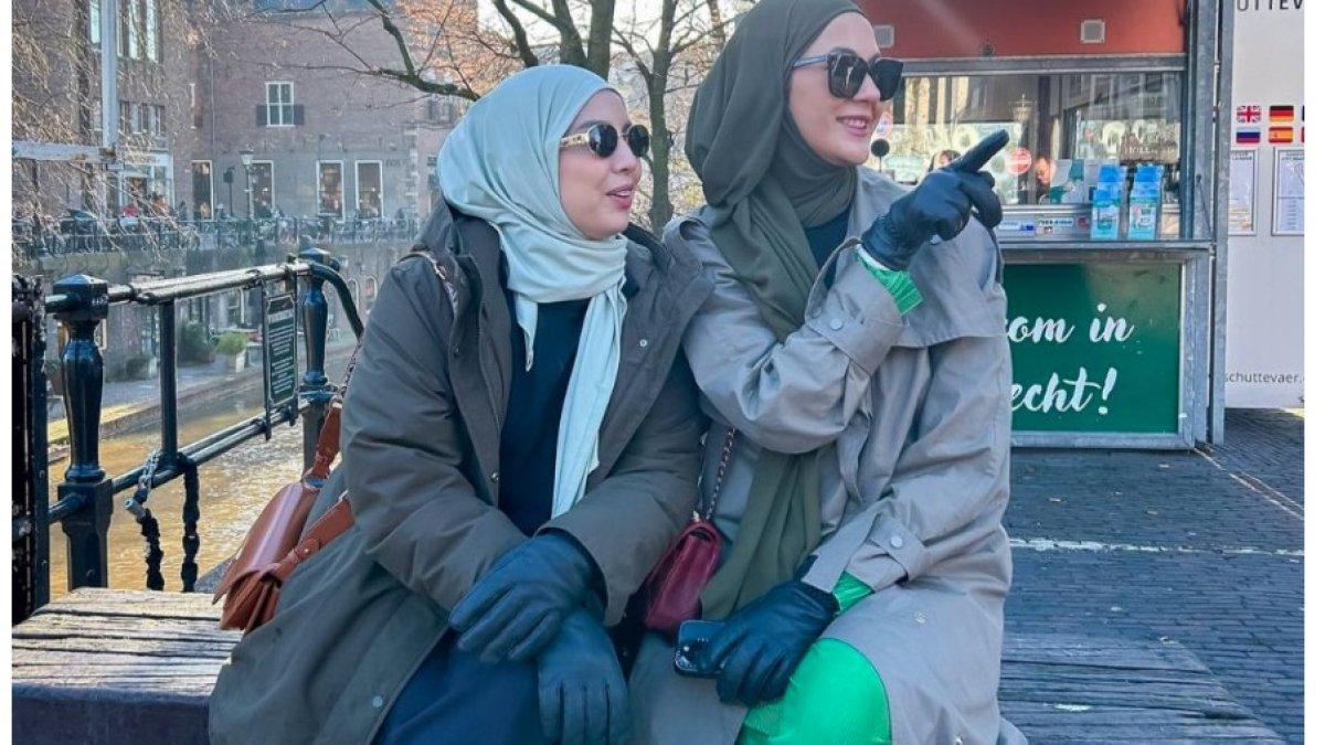 5 Potret Paula Verhoeven dan Tya Ariestya Liburan ke Belanda, Asyik ...