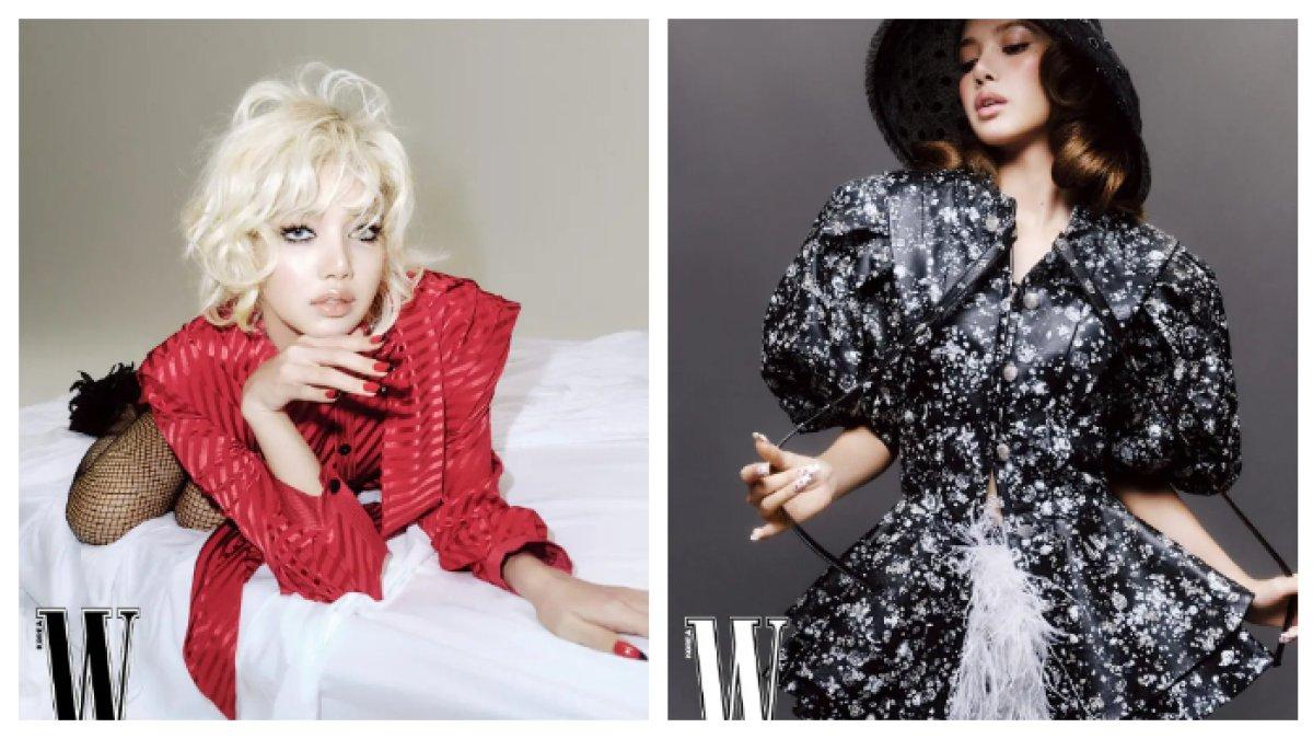 Lisa BLACKPINK Pamer Gaya Baru yang Memukau di Pemotretan W Korea ...
