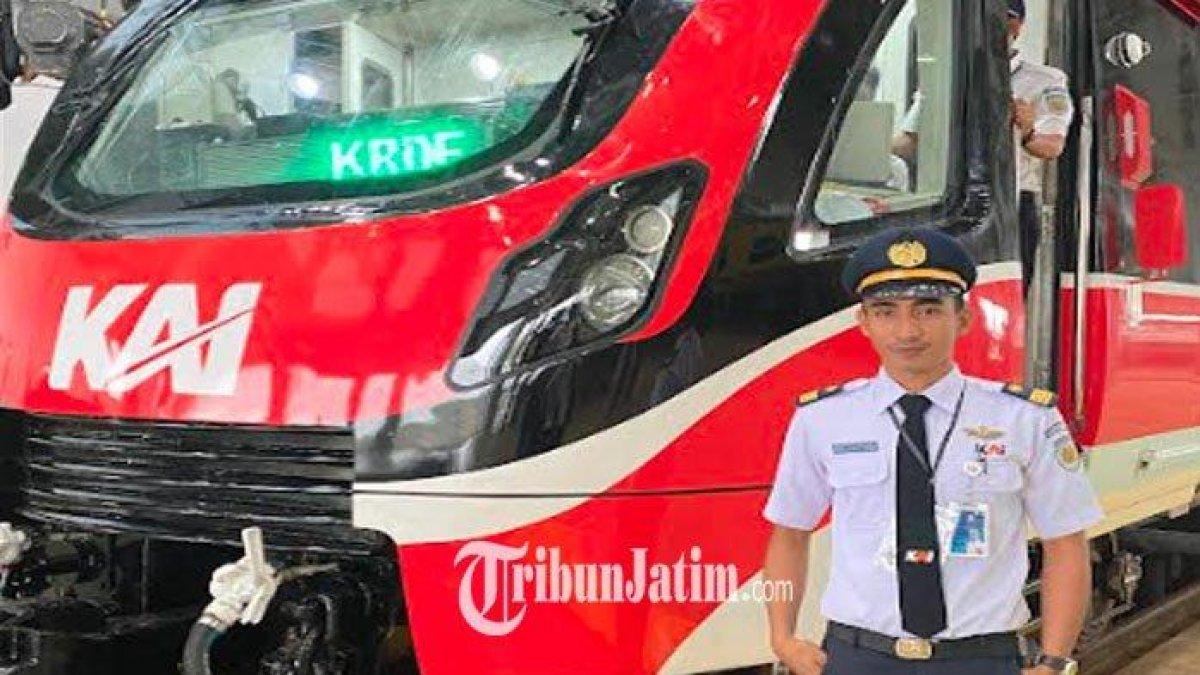 SOSOK Rifal Diding, Masinis Pertama di Sulawesi Pernah Antar Presiden Jokowi Naik KA, Ortu ...