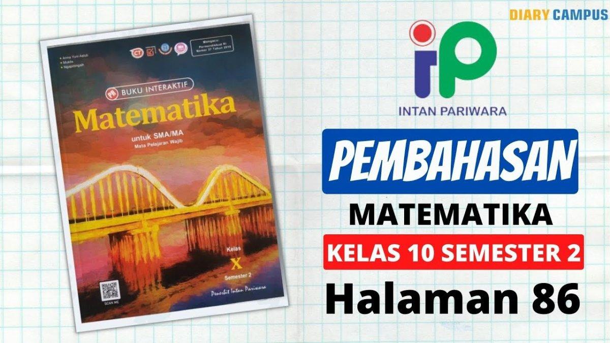 40 Soal dan Kunci Jawaban PTS, UTS Mapel Matematika Kelas 10 Semester 2 ... 40 Soal dan Kunci Jawaban PTS, UTS Mapel Matematika Kelas 10 Semester 2 ...