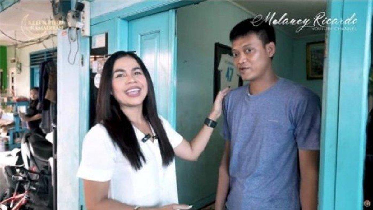 5 Pengakuan Melaney Ricardo usai Ketemu Kurnia Meiga, Beri Donasi Rp5 ...
