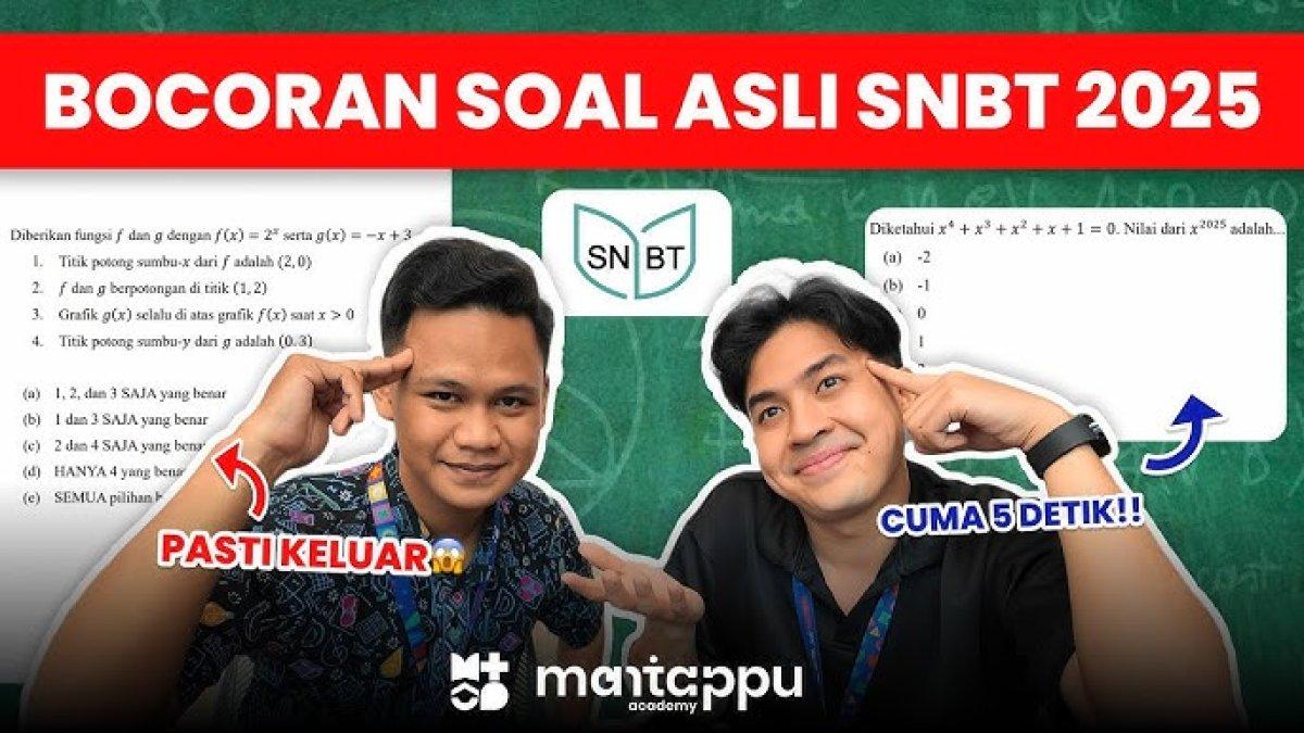 Model Baru Soal UTBK SNBT 2025, Dirancang Dalam Bentuk Thread, Simak ...