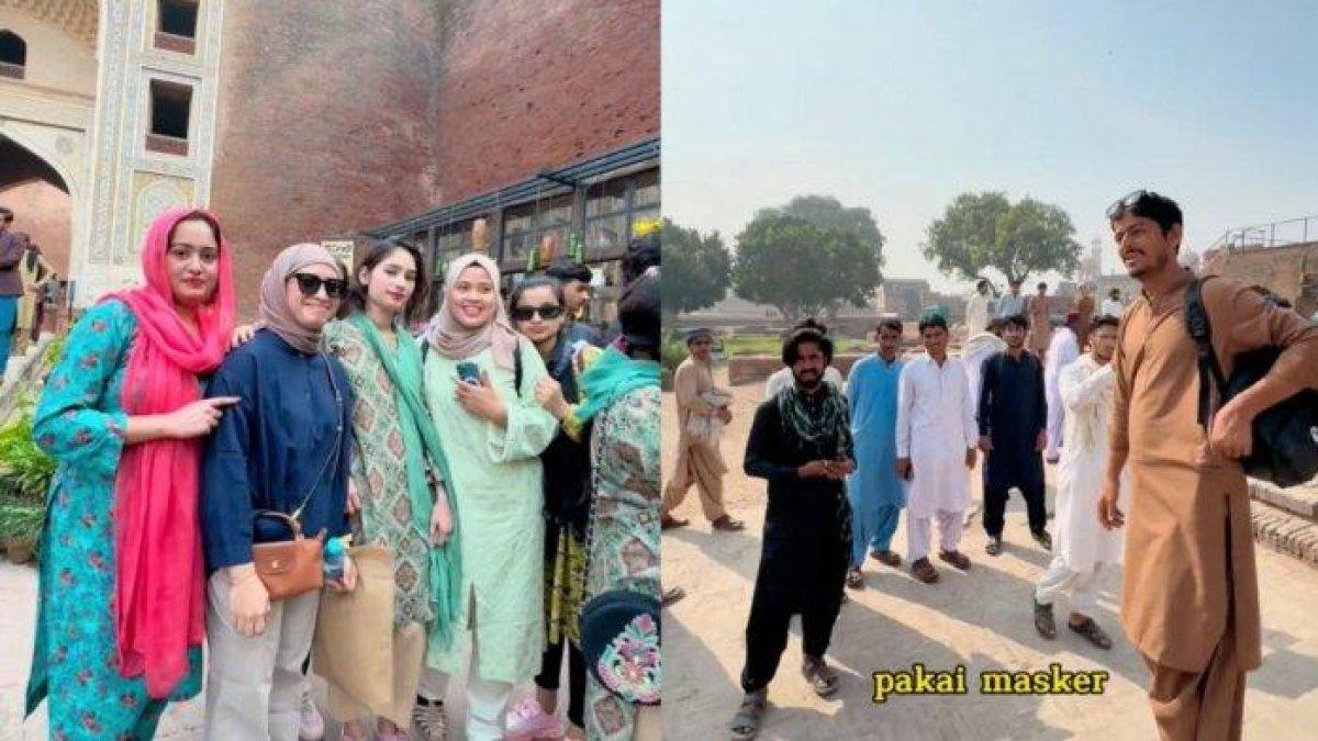 MOMEN Lucu Wanita Asal Indonesia Jadi Rebutan Foto Warga Pakistan ...