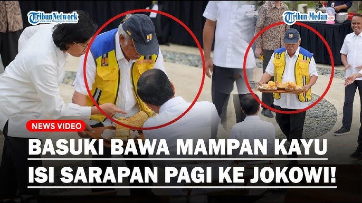 LAGI-LAGI Menteri PUPR Basuki Jadi Sorotan, Pamer Keahlian Jadi Pramusaji di Depan Presiden ...