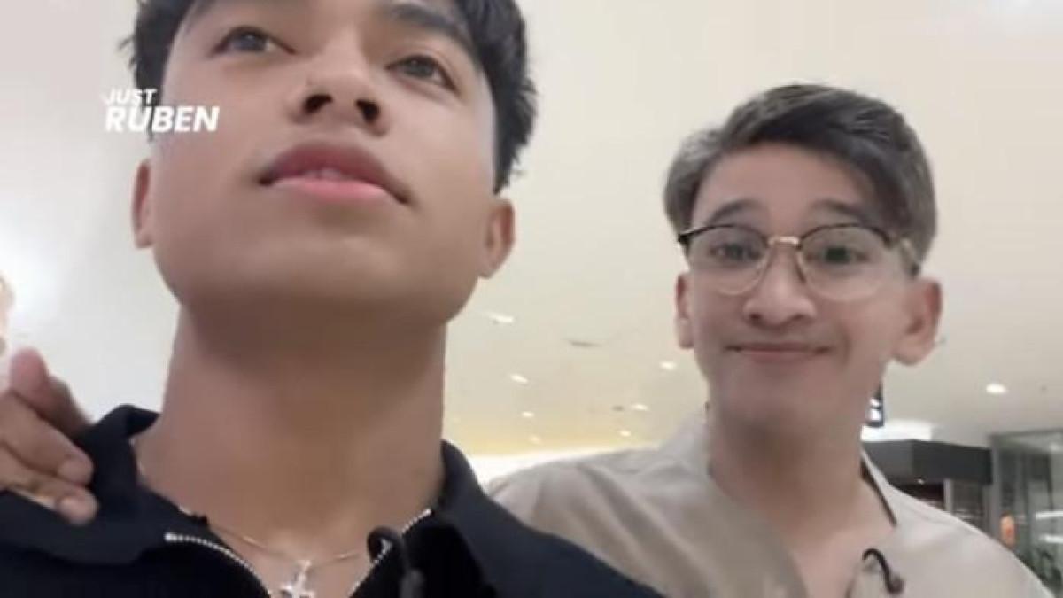 Kini Beda Keyakinan, Betrand Peto Rela Tungguin Ruben Onsu Salat di Mall, Putra Sarwendah Dipuji ...