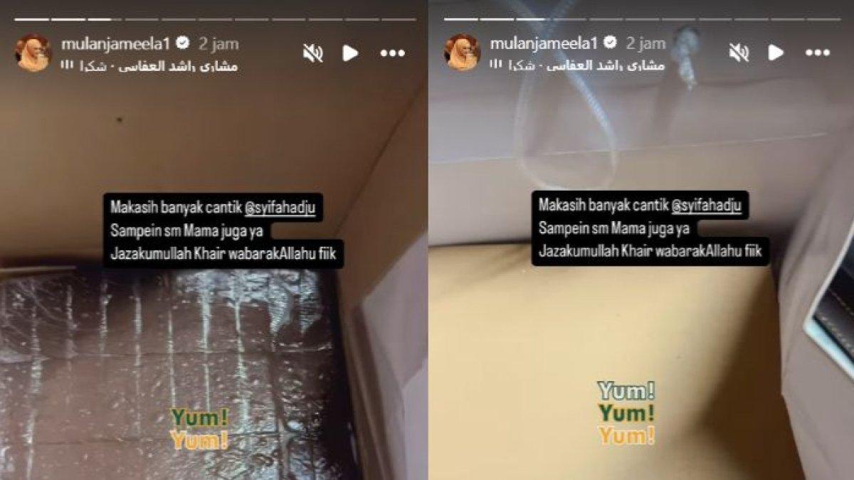 Sinyal Jadian Menguat, Mulan Jameela Pamer Kue dari Syifa Hadju, Dapat ... Sinyal Jadian Menguat, Mulan Jameela Pamer Kue dari Syifa Hadju, Dapat ...