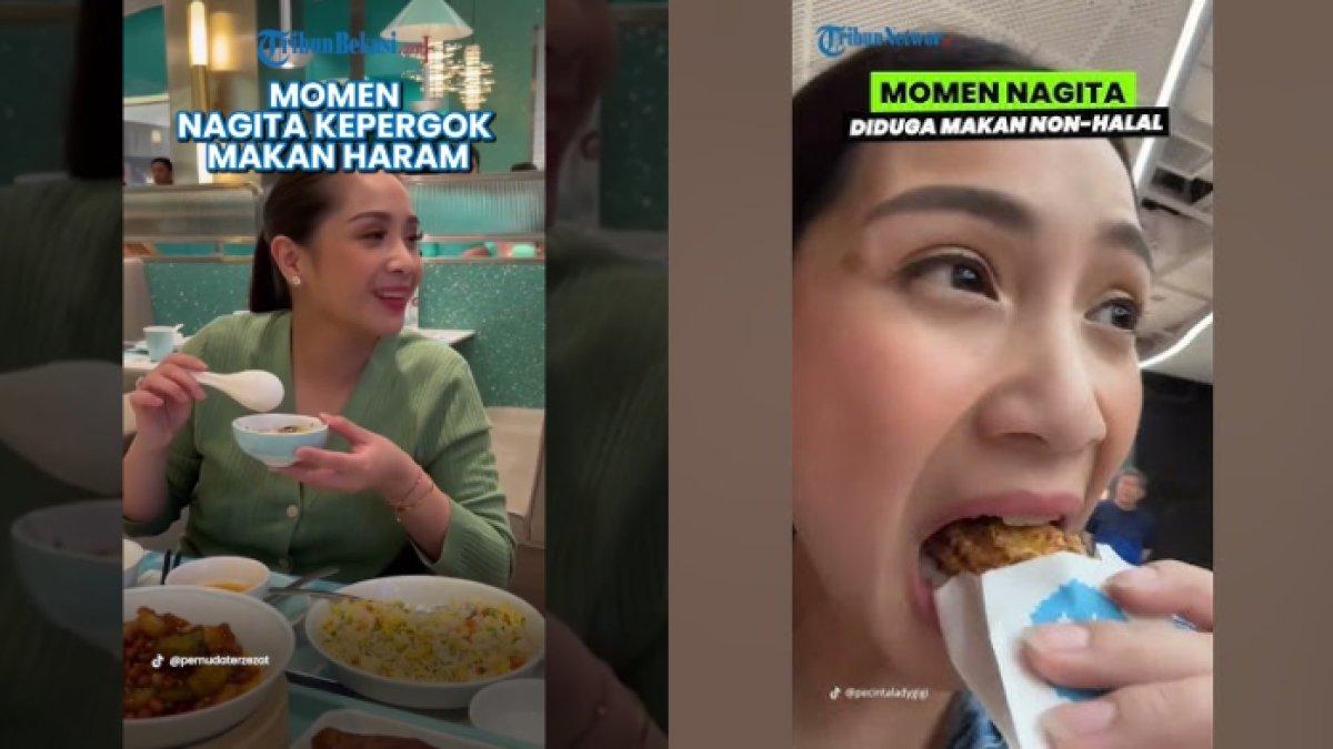 Nagita Slavina Banjir Hujatan Kepergok Makan Non Halal di Korea, Istri Raffi Ahmad Santap Bagel ...