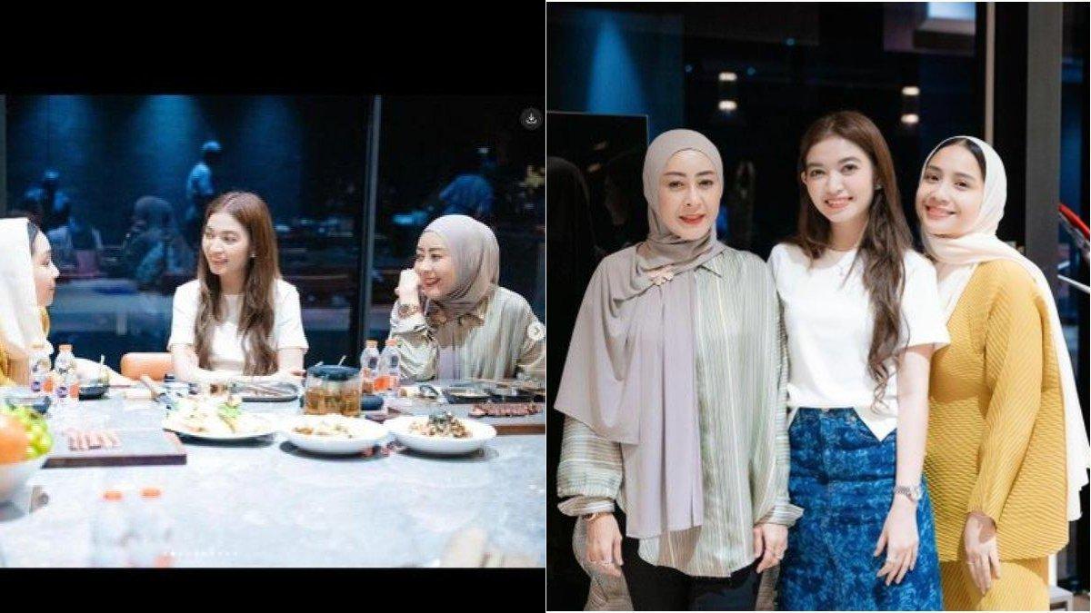 Outfit Selvi Ananda saat Nongkrong Bareng Nagita Slavina, Istri Gibran ...