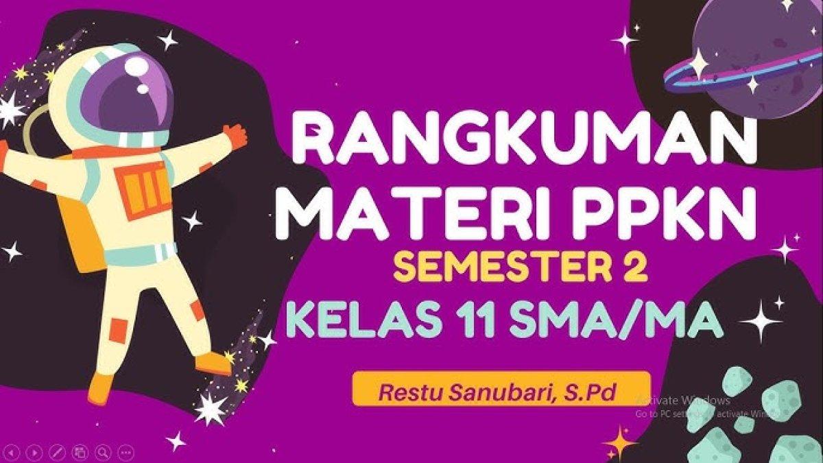 Link Download Buku Paket Materi PPKN Kelas 11 SMA Semester 1 & 2 ...