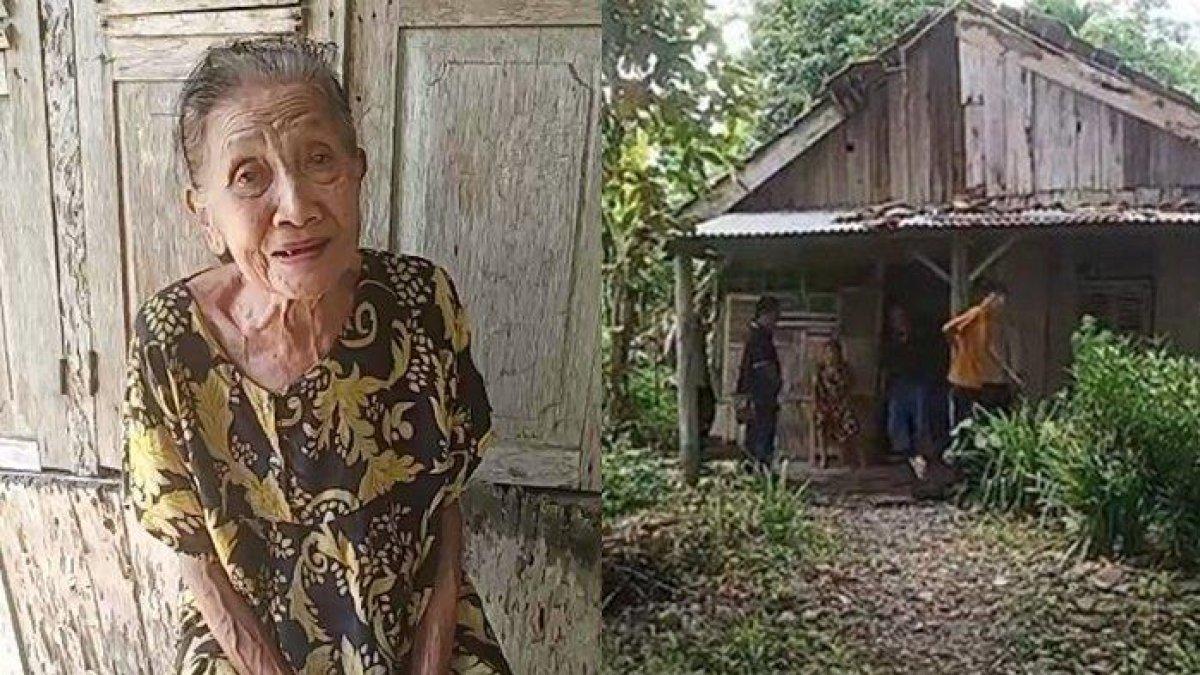 POTRET Rumah Nenek Rohaya Semasa Hidup, Tinggal di Gubuk Reyot Bareng ...