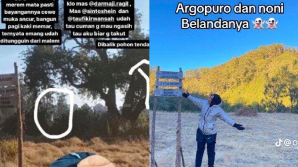 MERINDING! Pendaki Wanita Diganggu Hantu Noni Belanda saat Mendaki di ...