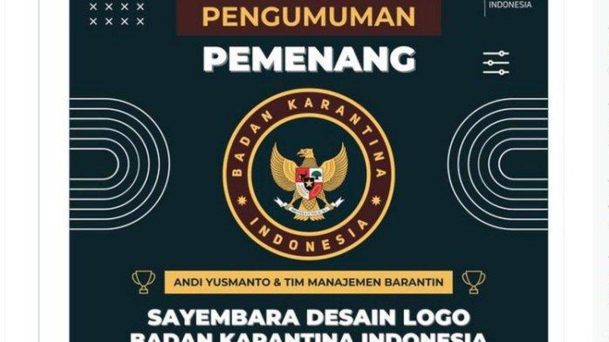 KONTROVERSI Sayembara Logo Badan Karantina Nasional, Disebut ...