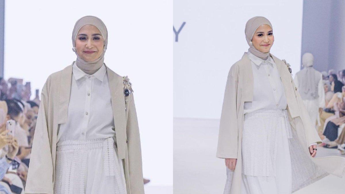 PESONA Caca Tengker Tampil Berjilbab, Kecantikan Adik Nagita Slavina ...