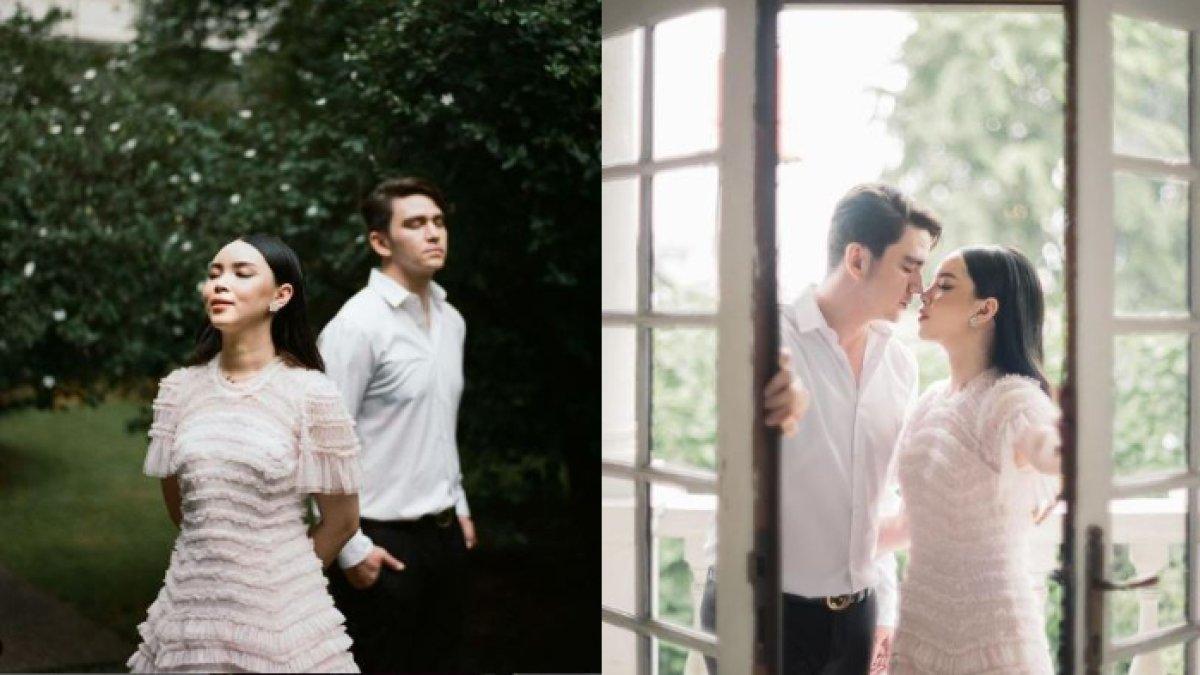 5 Potret Marcella Istri Christ Laurent, Tak Kalah Cantik dari Amanda ...