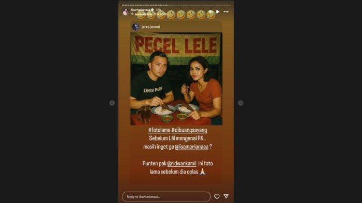 Pantas Ridwan Kamil Kepincut, Viral Foto Lawas Lisa Mariana Sebelum ...
