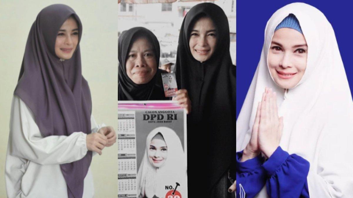 5 Potret Jihan Fahira, Ikuti Jejak Primus Jadi Caleg, Perolehan Suaranya 'Kejar' Komeng di DPD ...