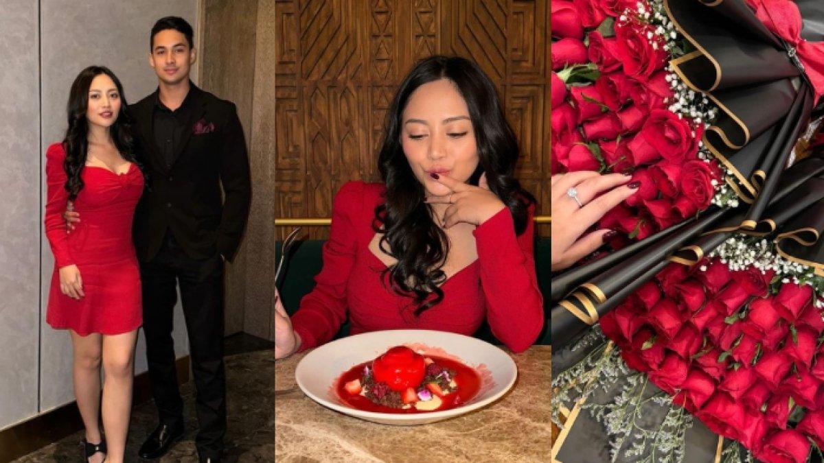 5 Potret Rachel Vennya Dinner Romantis Bareng Pacar Hari Valentine ...