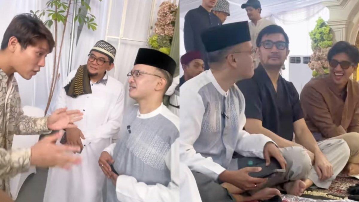 Momen Ruben Onsu Pertama Kali Rayakan Idul Adha Setelah Jadi Mualaf, Salat Ied & Ikut Kurban ...
