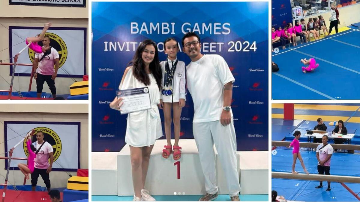 8 Potret Anak Rio Dewanto dan Atiqah Hasiholan Sabet 4 Medali Emas di ...