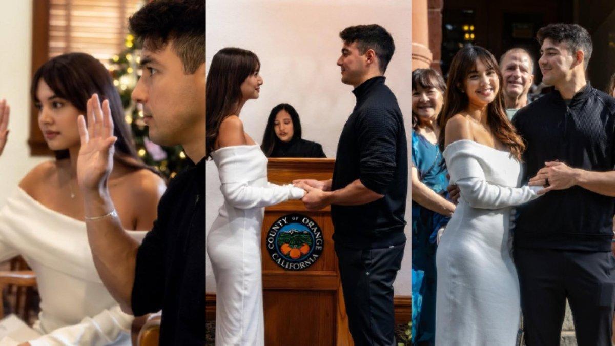 5 Detail Pernikahan Aurelie Moeremans dan Tyler Bigenho di Amerika, Gaun Sederhana, Serba ...