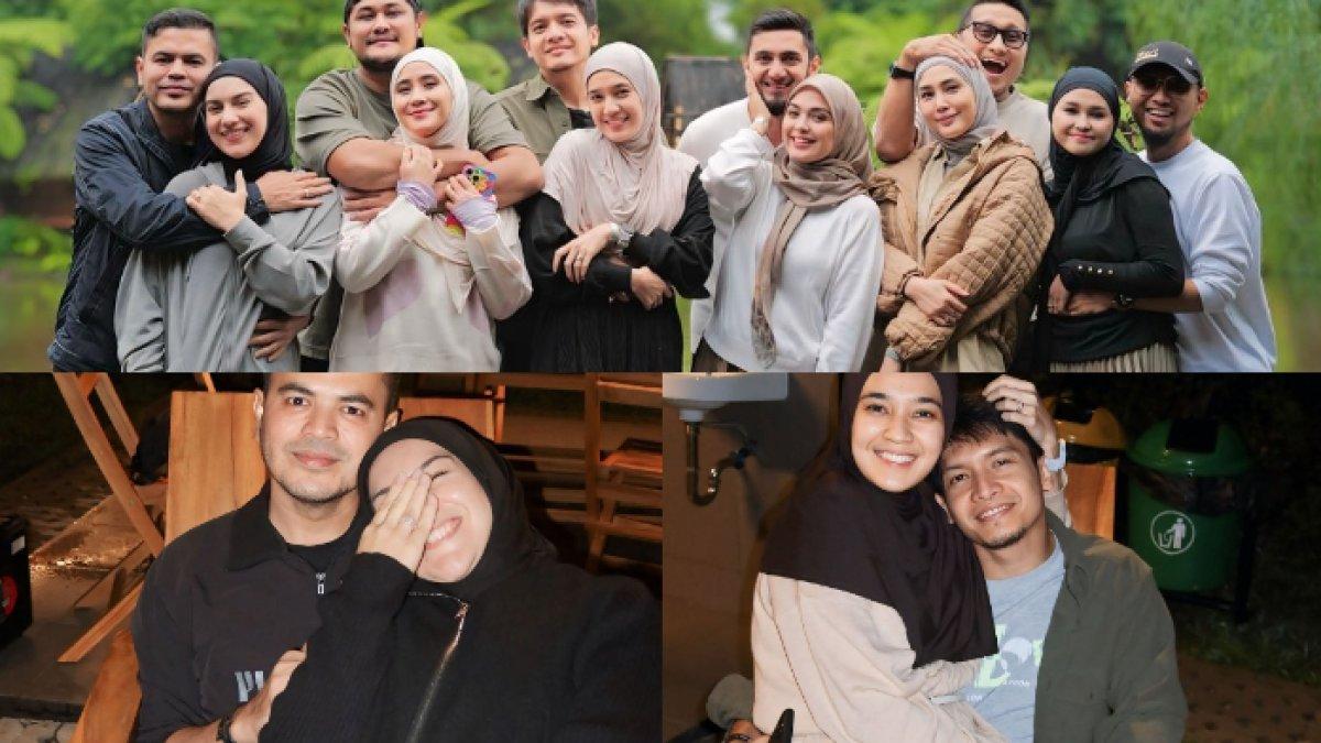 5 Potret Kemesraan Irish Bella- Haldy Sabri dan Dhini Aminarti-Dimas Seto, Saling Pangku ...