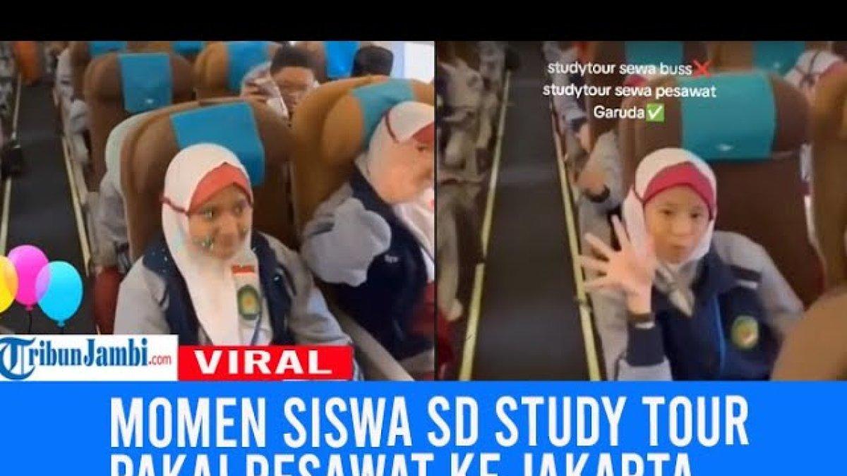 Full Senyum! Siswa SD Muhammadiyah Plus Salatiga Jateng Study Tour Naik ...