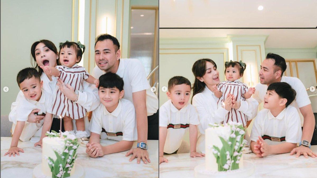 Potret Ultah Pertama Baby Lily, Raffi Ahmad dan Nagita Slavina Beri Pesan Haru: Kami Mencintaimu ...