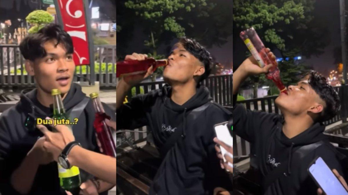 Edan! Pemuda Tenggak 2 Botol Sirup Marjan Demi Uang Rp 2 Juta, Berhasil ...